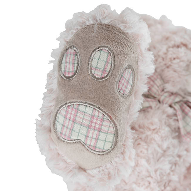 Elliot Teddy Bear w Bow Baby Pink (23cmST) – The Empathy Gift Co