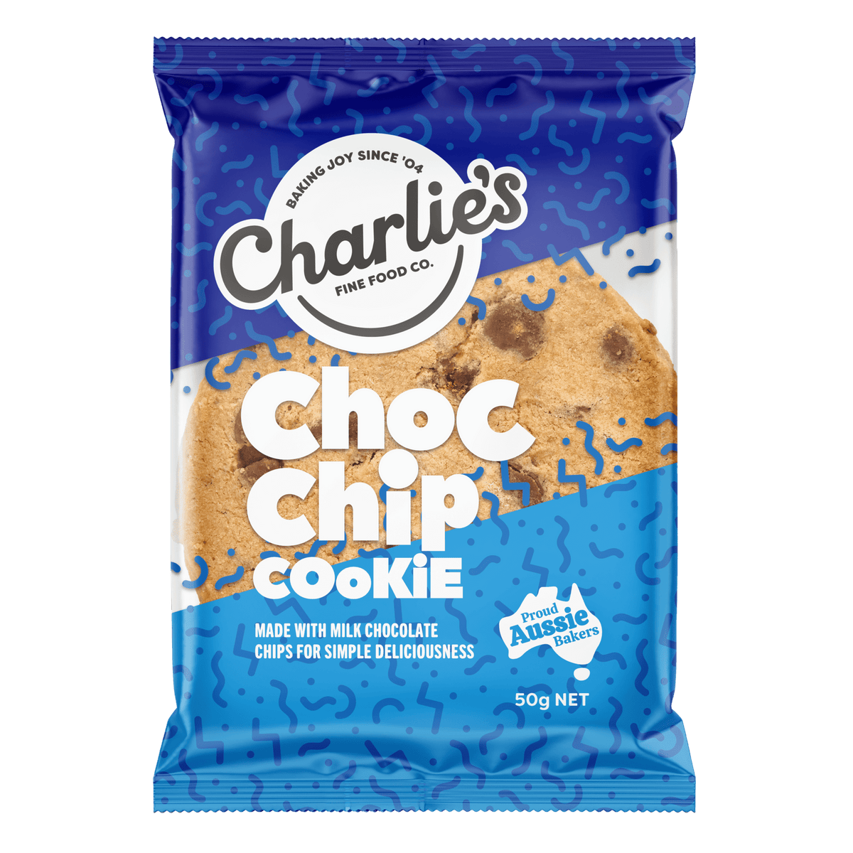 Artisan Choc Chip Cookie 50g Individually Wrapped – The Empathy Gift Co